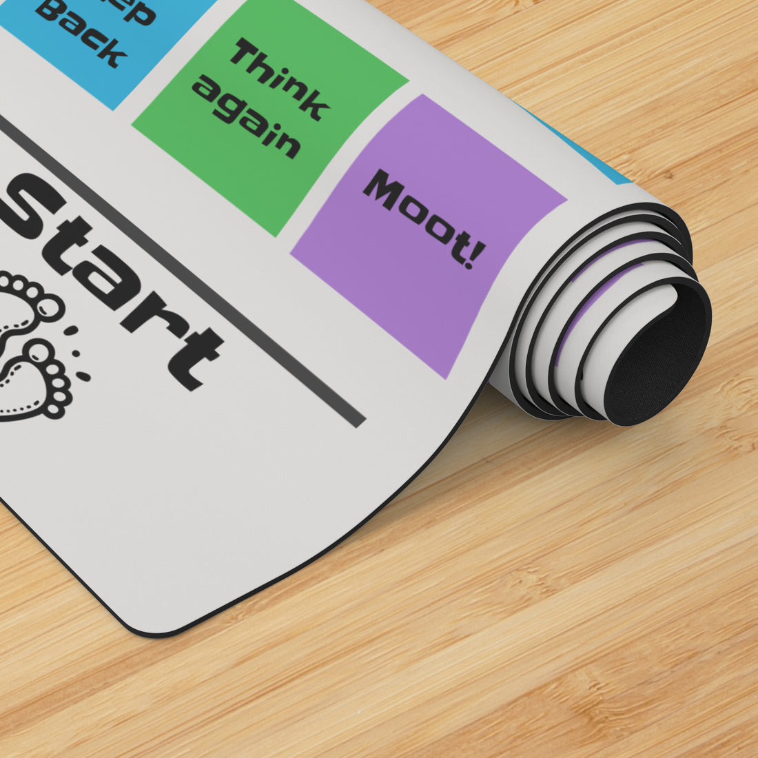 "Jump to Conclusions" mat – Chroma Mats