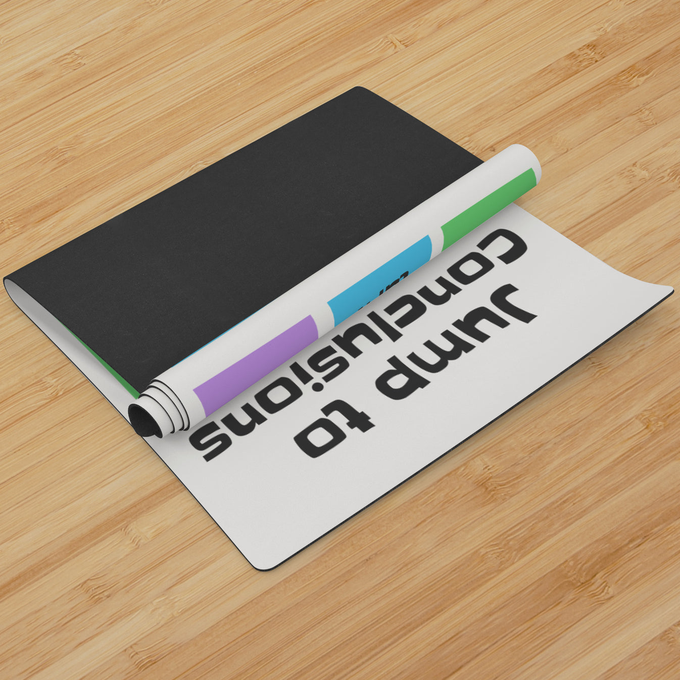 "Jump to Conclusions" mat – Chroma Mats